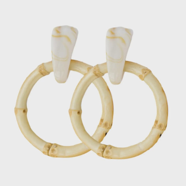 Bamboo Statement Drops - waterlilyshop